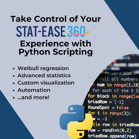 Stat Ease On Linkedin Designofexperiments Pythonprogramming