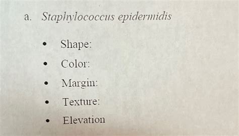 Solved A ﻿staphylococcus