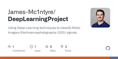 Github James Mc1ntyredeeplearningproject Using Deep Learning Techniques To Classify Motor