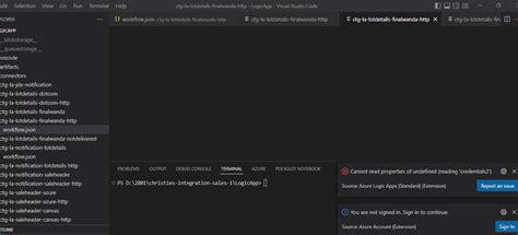 Cannot Read Properties Of Undefined Reading Credentials2 · Issue 695 · Azurelogicapps · Github