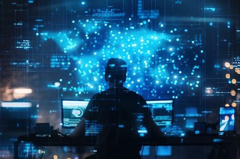 Premium Photo Digital Technology Internet Network Connection Big Data Digital Marketing Iot