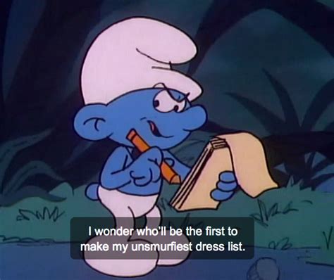 Grouchy Smurf On Tumblr