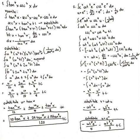 Solution Transformation By Trigonometric Formulas And Integrals Leading To Inverse