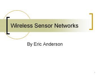 PPT Wireless Sensor Networks PowerPoint Presentation Free To View Id 3b658f ZWFlM