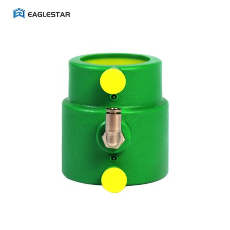 Termination Fitting With Test Port Double Walls Hdpe Pipeline For Gas