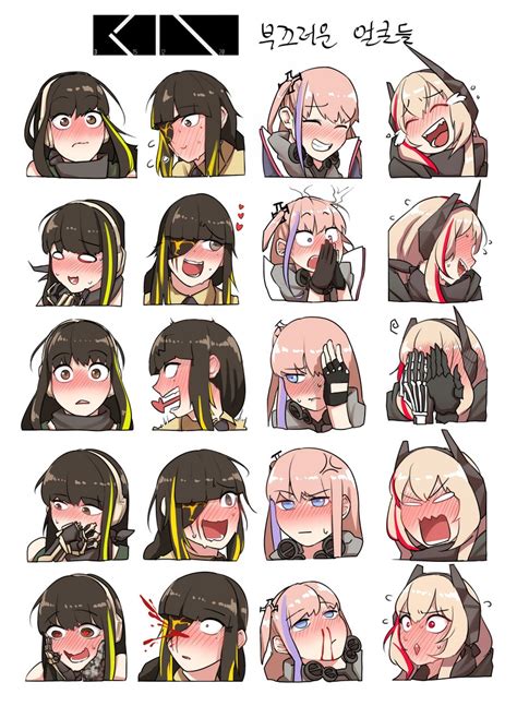 M4a1 M4 Sopmod Ii St Ar 15 And M16a1 Girls Frontline Drawn By Sd Bigpie Danbooru