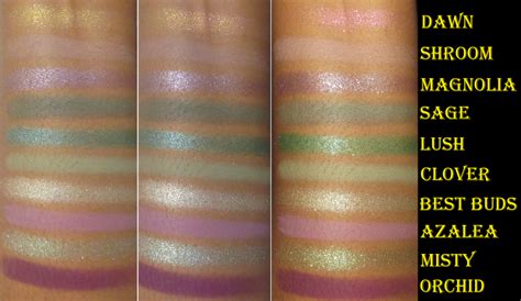 Oden’s Eye Flora Story and Swatchfest of Holiday Palettes and More ...