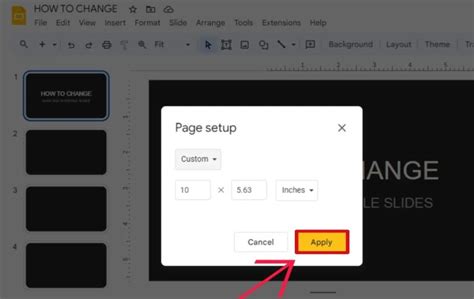 How To Change The Slide Size In Google Slides Tech Junkie
