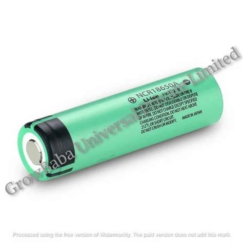 Panasonic Ncr A Volt Mah Rechargeable Li Ion Battery At Piece Panasonic