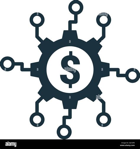 Fintech Icon Simple Creative Element Filled Monochrome Fintech Icon For Templates