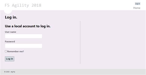 Lab 5 Forms Based Authentication