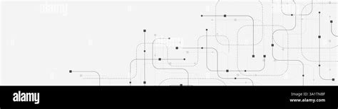 Digital Tech Motherboard Texture Design Creative Idea Banner Concept For Internet Technology