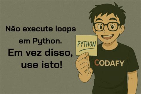 Não Execute Loops Em Python Em Vez Disso Use Isto By Jean Martins Codafy Apr 2025 Medium