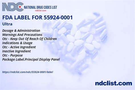 FDA Label For Ultra Indications Usage Precautions