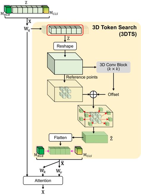 Cross Modal Learning With 3d Deformable Attention For Action