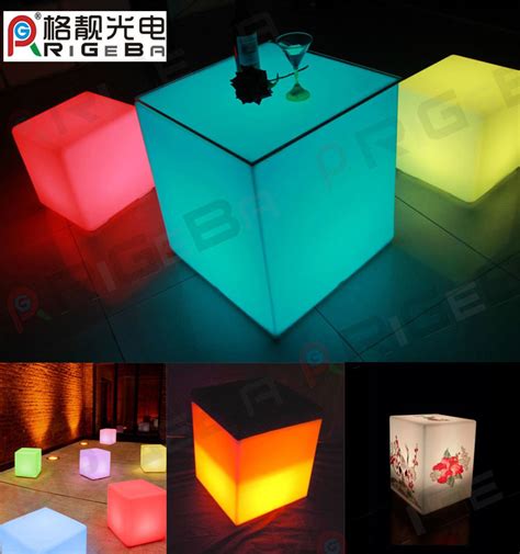 Waterproof Change Color LED Furniture LED Cube For Bar Club LED Cube Chair And LED Cube