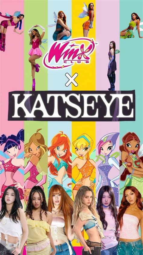 Katseye Winx Winxclub Eye World Disney Princess Tattoo Pink