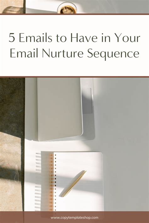 5 Emails To Have In Your Email Nurture Sequence The Copy Template Shop