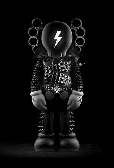 Kaws Black Wallpapers Wallpaper Cave