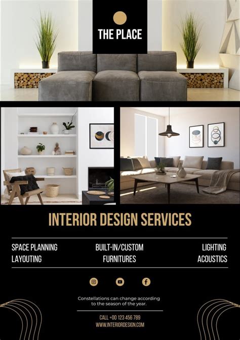Interior Design Presentation Board Templates