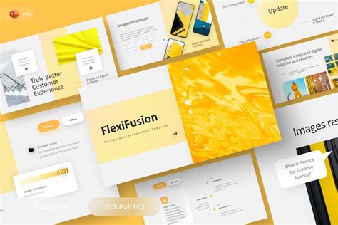Flexifusion Многоцелевой шаблон Powerpoint Шаблоны презентаций Включая многоцелевой и подача