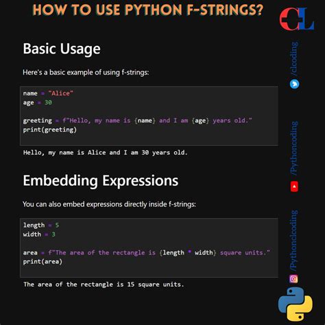 Python Coding On Linkedin How To Use Python F Strings Free Code