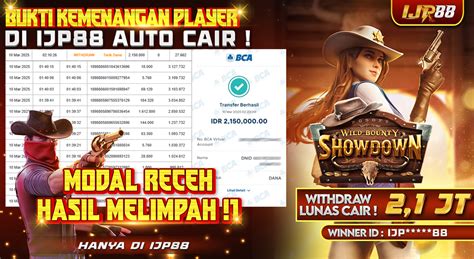 Ijp88 Rasakan Kemenangan Hingga X5000 Di Wild Bounty Showdown Hanya