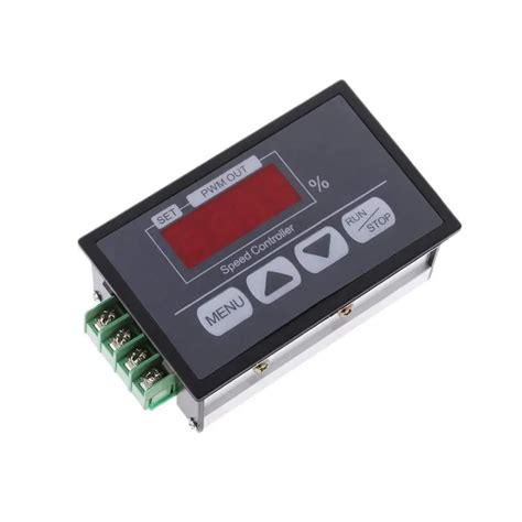 Dc 6v 60v 30a Pwm Motor Speed Controller With Digital Display Panel Button Governor Variable