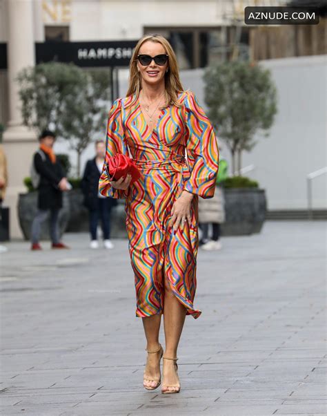 Amanda Holden Sexy Spotted Outside The Global Radio Studios In London Aznude