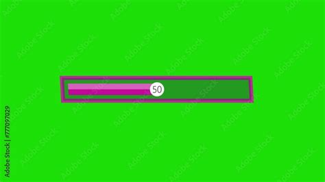 Vidéo Stock Colourful Animation Loading Circle Progress Bar Loading