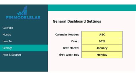 Excel Calendar Template For Free Download Now