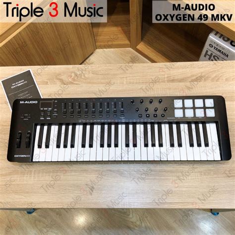 Jual M Audio Oxygen 49 Mk Iv Midi Controller Maudio Oxygen 49 Kota Bandung Triple3music