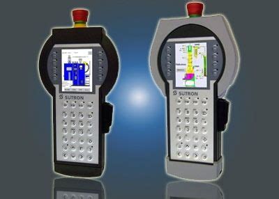 Graphical HMI Terminal With Keyboard Hand Operated Remote Control RITM Industry