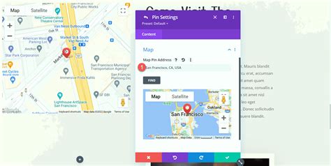 how to add divi sticky map in divi website codewatchers