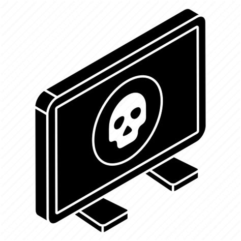 System Hacking Device Computer Ethical Cybercrime Icon Download