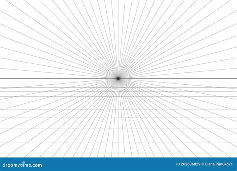 One Point Perspective Grid Background Abstract Grid Line Backdrop Drawing Perspective Mesh