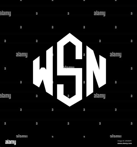Wsn Letter Stock Vector Images Alamy