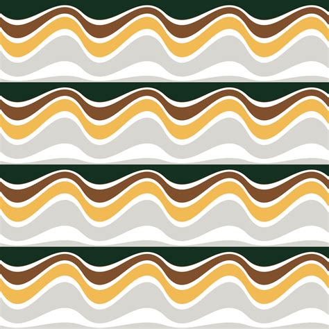Trendy Zigzag Chevron Pattern Vector Background Retro Vintage Design