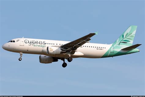 5b Ddr Cyprus Airways Airbus A320 214 Photo By Sierra Aviation
