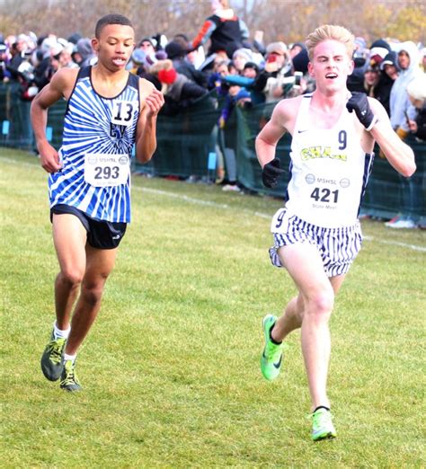 State Cross Country Nick Scheller Finishes One Spot From The Top Twin Cities