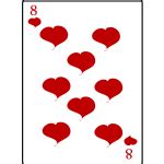 Nine Of Spades Funky Playing Card Vector Clip Art Free Svg