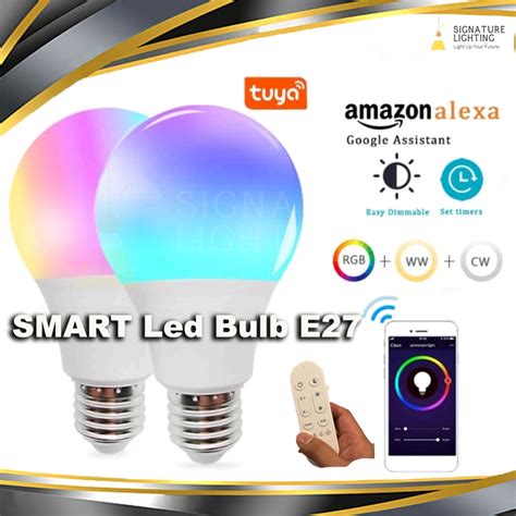Smart E27 Led Bulb 10w Rgb Cct Dimmable Timer Bluetooth Magie Lamp