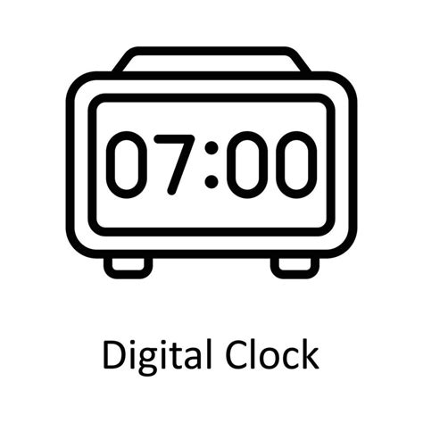 Digital Clock Clip Art Digital World