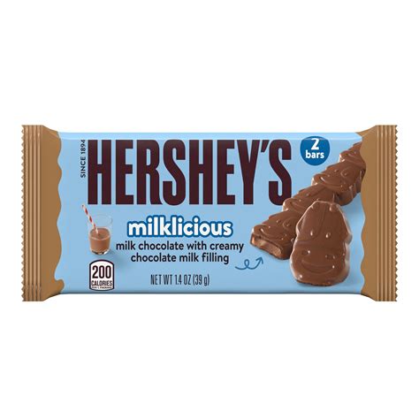 Hersheys Milklicious Milk Chocolate Candy Bars 14 Oz 24 Count