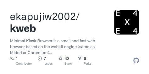 Github Ekapujiw2002kweb Minimal Kiosk Browser Is A Small And Fast