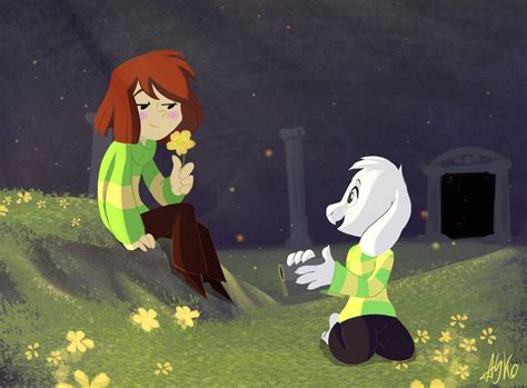 Asriel Asriel Dreemurr Chara Undertale Undertale Askometa