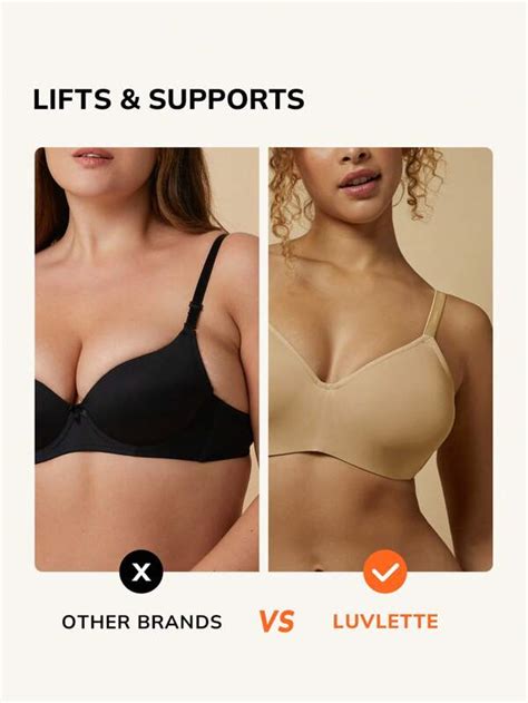 Luvlette Undercover Curves Full Coverage Bra Shein Usa