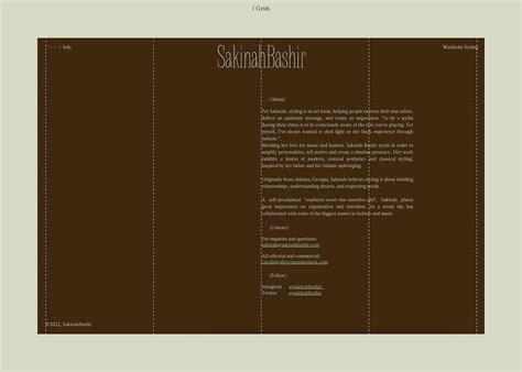 Sakinah Bashir On Behance