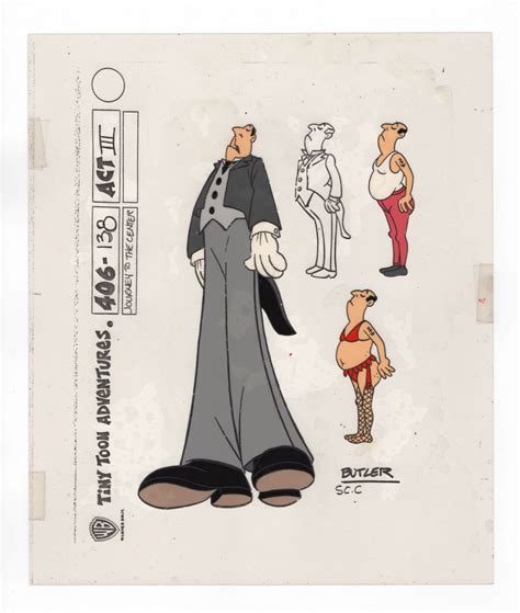Tiny Toon Adventures Model Cel Id Juntinytoon20133 Van Eaton Galleries