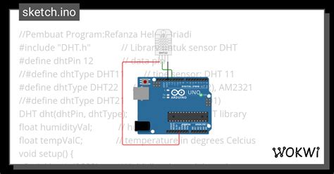 Sensor Dht Copy Wokwi Esp32 Stm32 Arduino Simulator